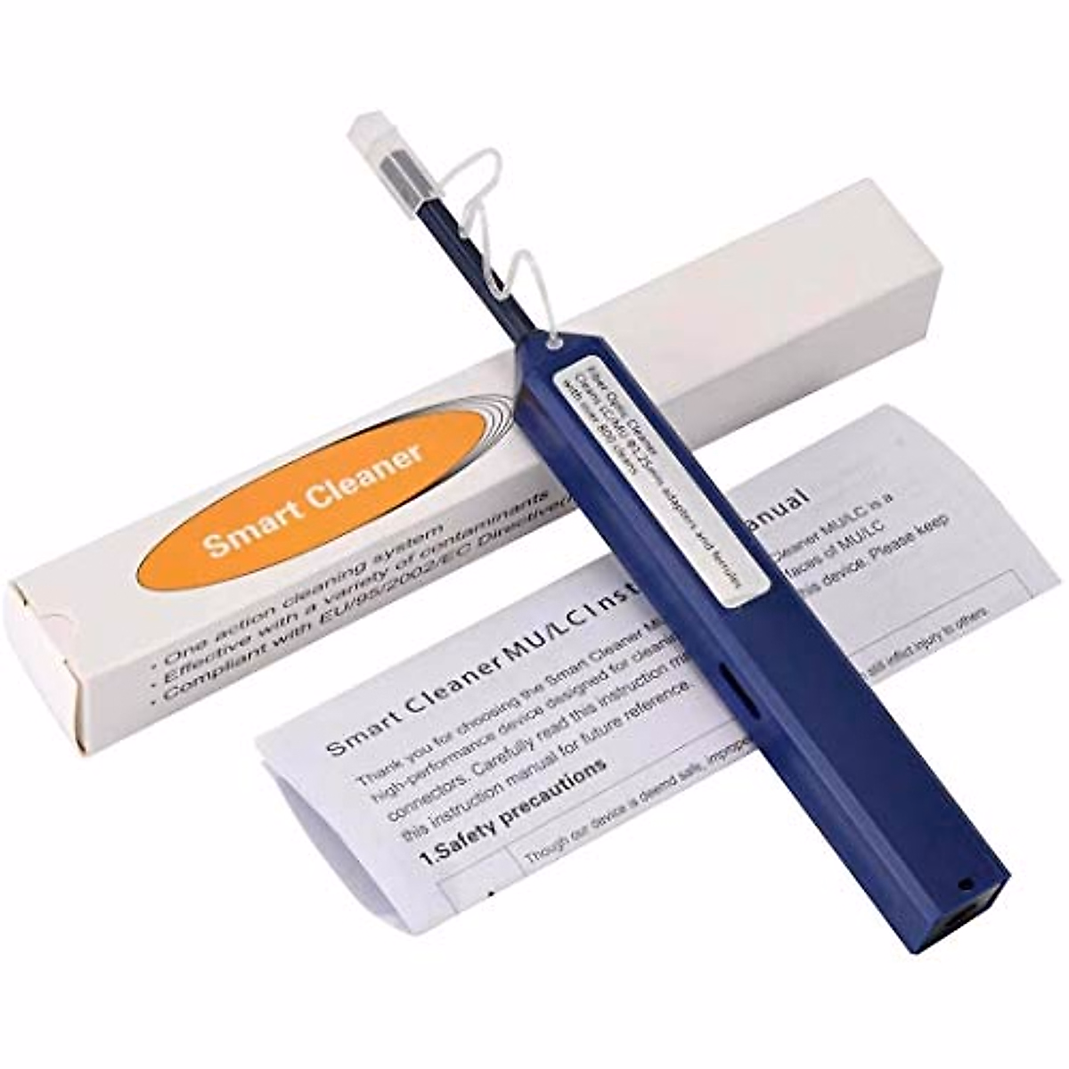 AIYIGO Cleaner Optical Fiber Cleaner Pen Cleans 1.25mm LC Connector Over 800 Times
