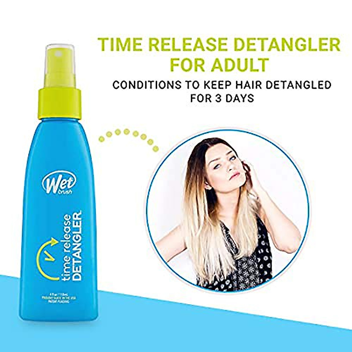 Wet Brush Time Release Detangler Adult Formula, 4 Ounce