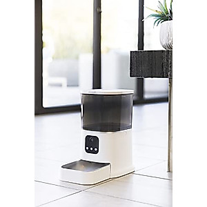 Pawpook Premium Automatic Dog/Cat Feeder 6L WiFi Smart Feeder / 1080p Camera for Cats & Dogs/Food Dispenser/iOS Android Compatible / 2.4GHz Wi-Fi Enabled/Scheduled Feeding/Video Recording