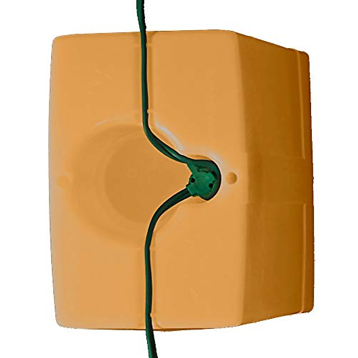 Set of 12 Brown Luminaries, Light String, Bulbs & Stakes