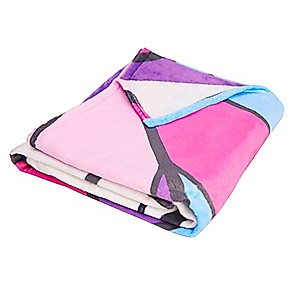 Wednesday Flannel Throw Blanket Cozy Soft Lightweight Throw Blankets Wednesday Flannel Blanket for Sofa, Bed, Couch, Office, Travel, RV, Camping Wednesday Throw Blanket for Kids Adults 60x50 in