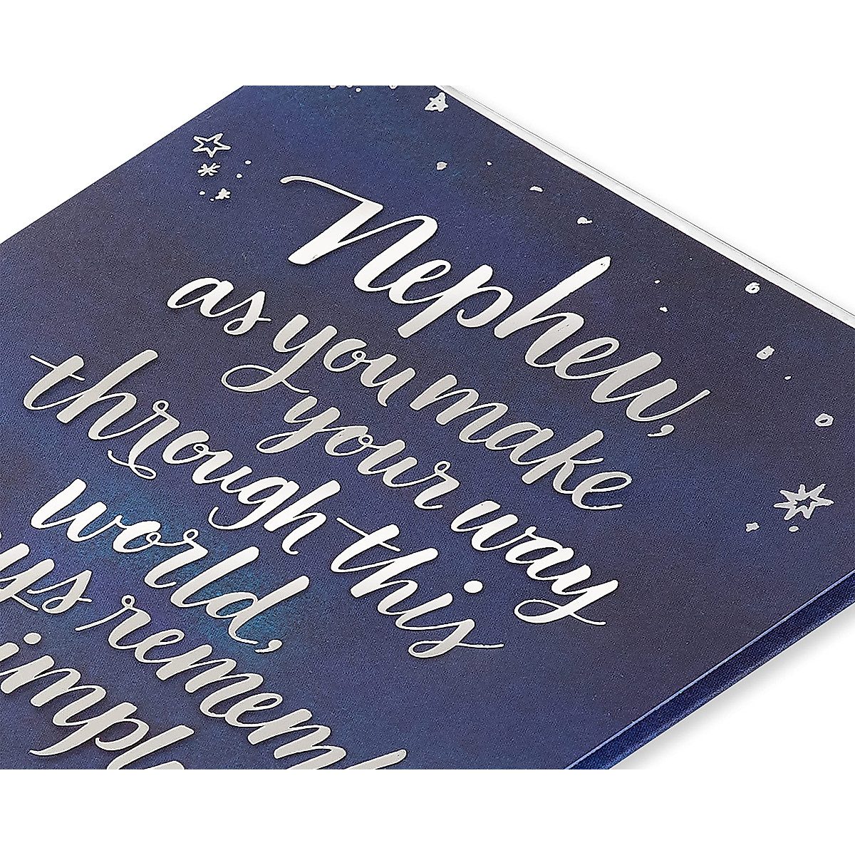 American Greetings Birthday Card for Nephew (Be Your Amazing Self)