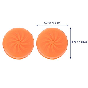 SOLUSTRE 2pcs ps4ps5 Joystick Stick Cover Joystick Grip Covers Thumb Stick Cover ps4controller Silicone Button Cover Thumb Grips Joystick Grip Button Cover Button Cap