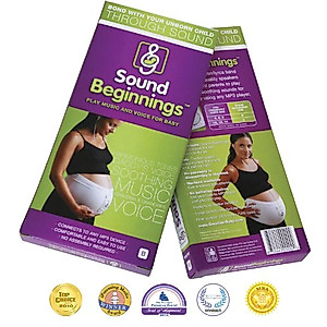 Sound Beginnings Audio Monitor, White, Medium Size C