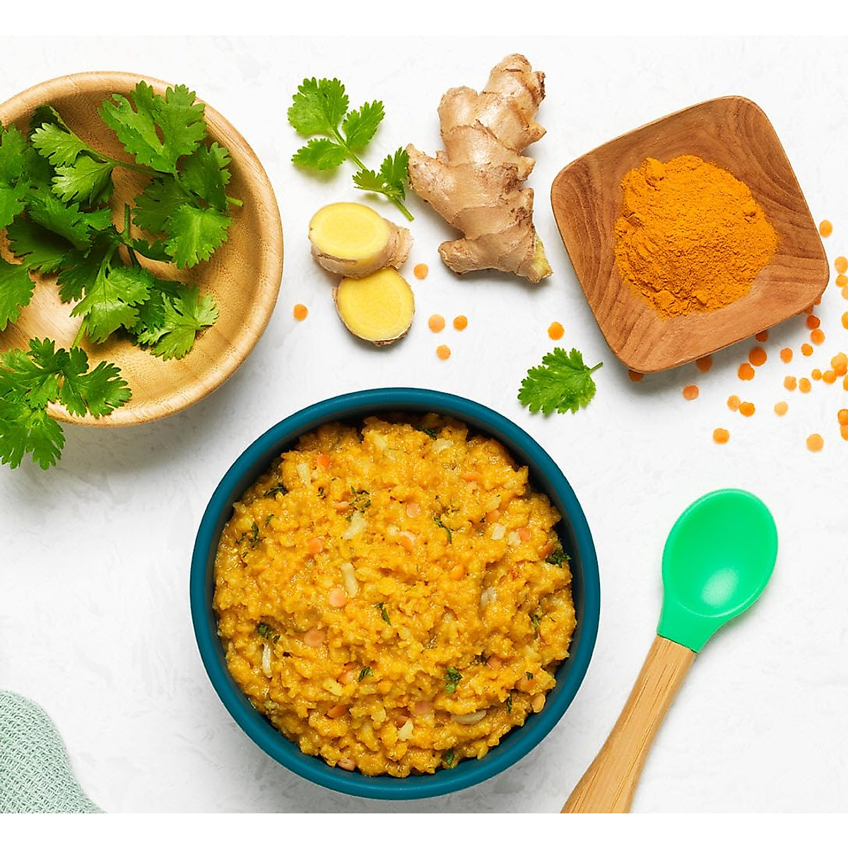 Globowl Stage 3 Baby Food & Toddler Meals, 6+ Months Early Allergen Introduction, Baby Led Weaning, International Whole Food Snacks for Toddlers, Babies, 4 oz Glass Jar, Variety 4-Pack