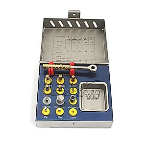 LAJA IMPORTS 12 Pieces Universal Set KIT Basic Dental Instruments