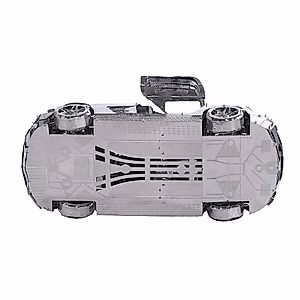 PINCUR 3D Metal Puzzle for Adults Teenagers Age 14+ Butterfly Wings Sports Car Model Assembly Teenagers Toys