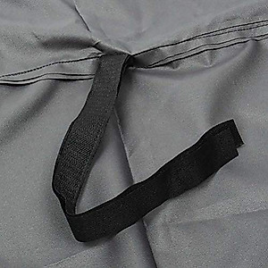 Replacement Canopy for 2-Seater Garden Swing, Swing Canopy Replacement Cover Waterproof Hammock Top Canopies Outdoor Patio Garden Swing Chair Tent Porch Gazebo Roof Replacement Canopy, Silver