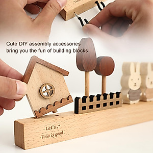 WUETOAYA Key Holder with Shelf for Wall, Key Organizer Wall Mount with Hooks, Rustic Wooden Home Decoration for Entryway, Living Room, Bedroom, Cute Key Holder with Shelf.