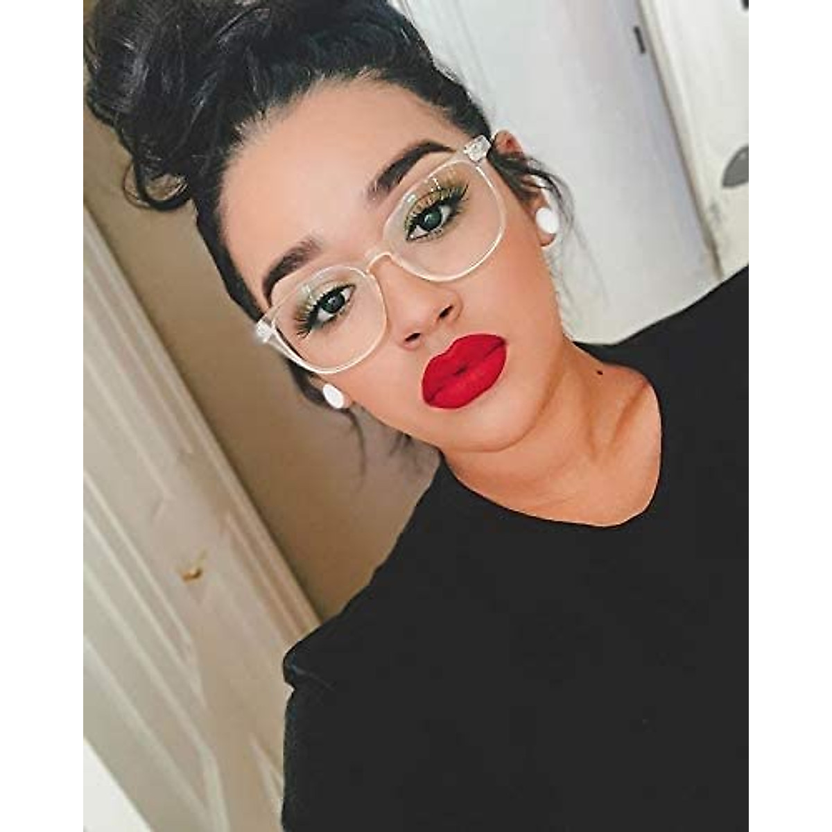 ZENNI Blue Light Blocking Glasses for Women Men Square Frame Relieve Digital Screen Eye Strain TR90 Light Eyewear