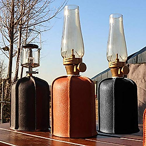 Propane Cylinder Case Leather Alpine Gas Tank Storage Bag Gas Can Cover Gas Tank Protective Case,Propane Tank Cover,Gas Tank Leather Cover for Camping Outdoor Garden Hiking Gift
