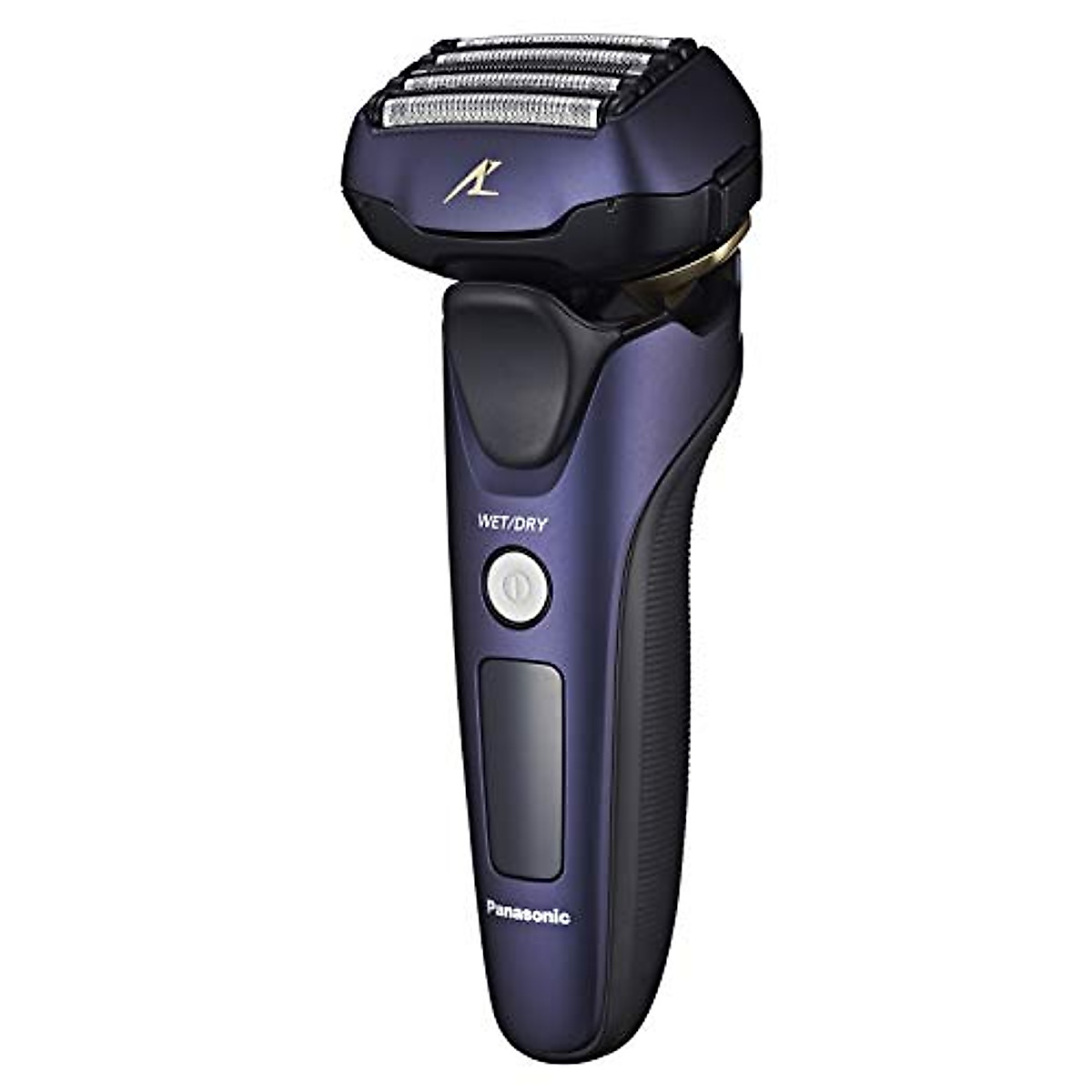 Panasonic ES-LV67-A803 Wet and Dry Shaver, 5 Shaving Heads with Linear Motor, Including Hair Trimmer, Navy Blue