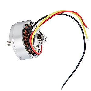 VGEBY Drone Accessory, Durable Drone Arm Motor RC Drone Arm Metal Power Motor Repair Parts Suitable for Combo Drone (Short Cable) Modeling Accessories