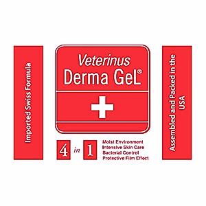 Veterinus Derma GeL® Tube 100mL - 3.4 fl.oz. x 5 Tubes (PRO-Pack $25 Saving)