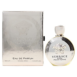 Versace Eros Eau De Parfum Spray 3.4 oz Women