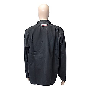 Lincoln Electric KH808XXL Black XX-Large Flame-Resistant Cloth Welding Jacket