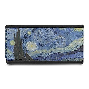 The Starry Night (Van Gogh 1889) Leatherette Ladies Wallet