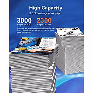 TN227 High Yield Toner Cartridges TN227 Compatible for Brother TN227 TN223 TN-227BK/C/M/Y High Yield Toner Cartridge for Brother HL-L3270CDW MFC-L3770CDW HL-L3290CDW Printer (tn-227 2BK/1C/1M/1Y)