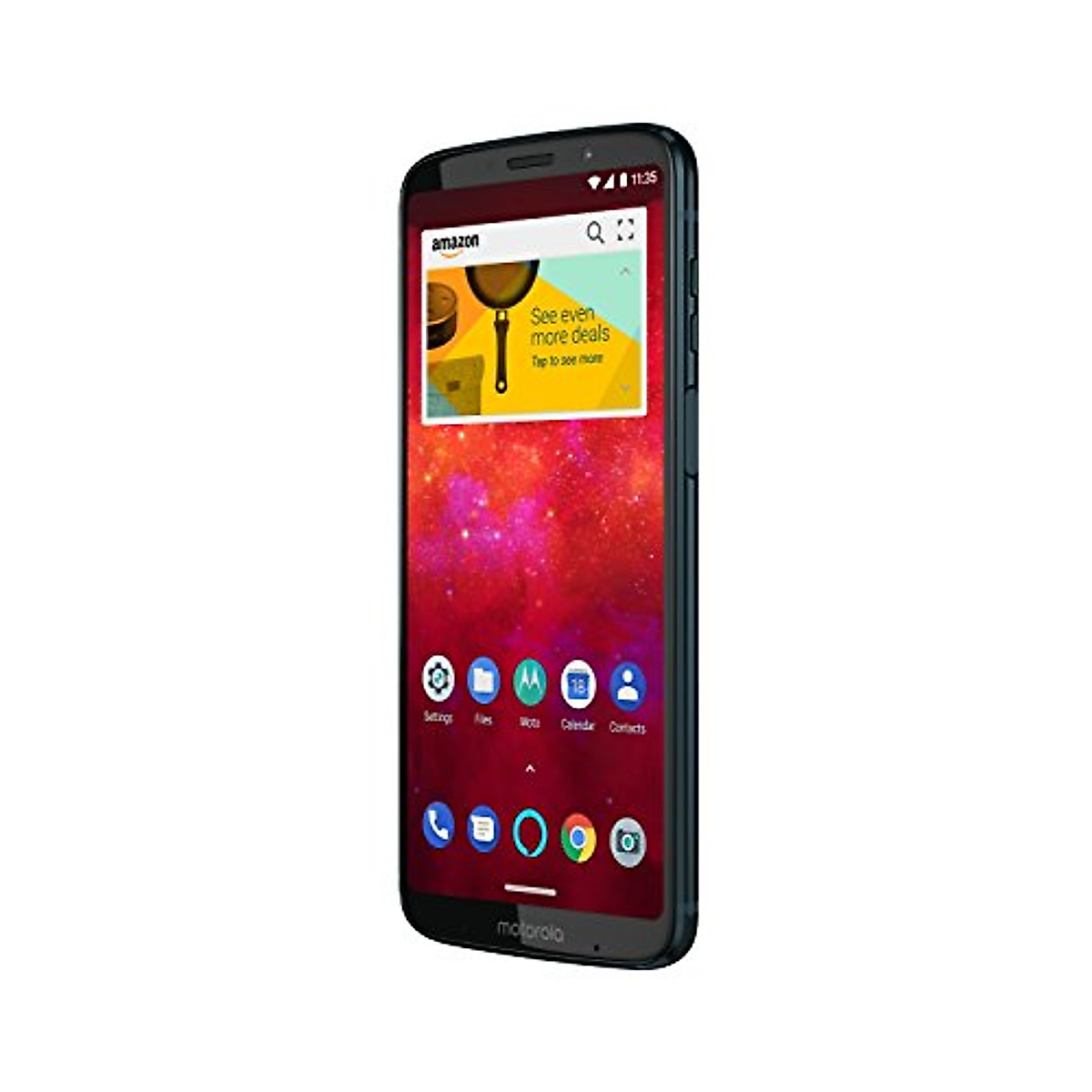 Moto Z3 Play with Alexa Hands-Free – 64 GB – Unlocked (AT&T/Sprint/T-Mobile/Verizon) – Deep Indigo – Prime Exclusive Phone