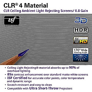 Akia Portable Projector with Screen Outdoor Projector and Screen Packages 16:9 123" CLR4 ALR Video Projector Screen Compatible with HDMI VGA USB HD for Backyard Home Built-in Battery, Speaker, Remote