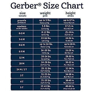 Gerber Baby Boys 5-Pack Short Sleeve Variety Onesies Bodysuits Stripe Bear 3-6 Months