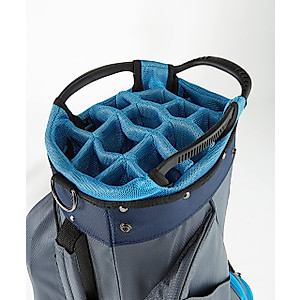 Volvik 14-Way Cart Bag Grey/Navy