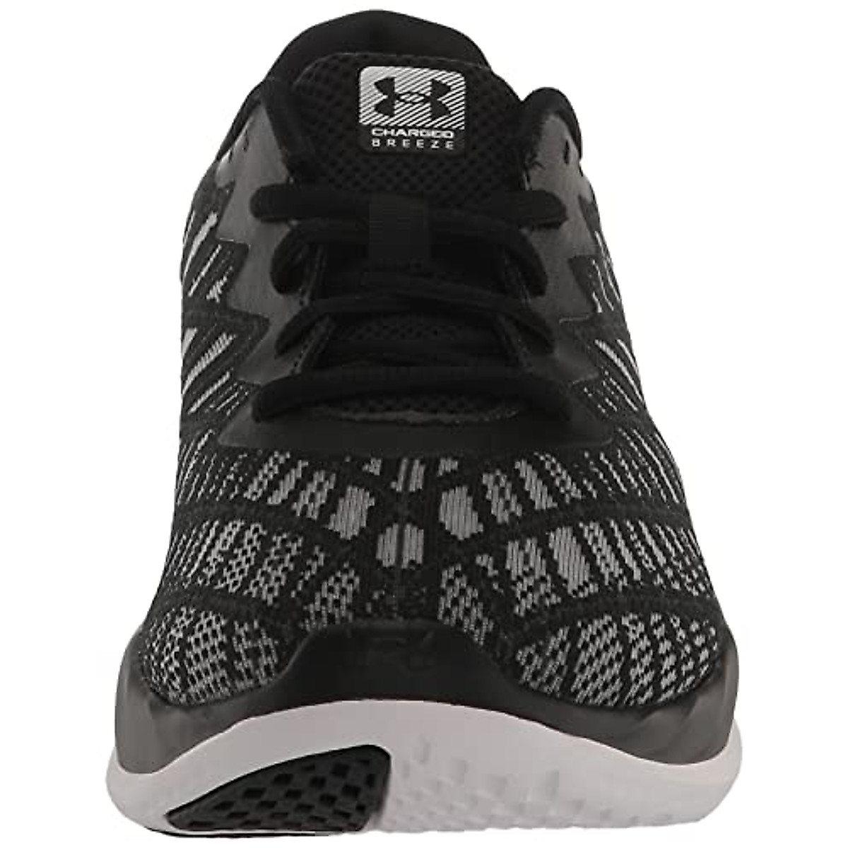 Under Armour Women's Charged Breeze 2, (001) Black/Jet Gray/White, 6, US