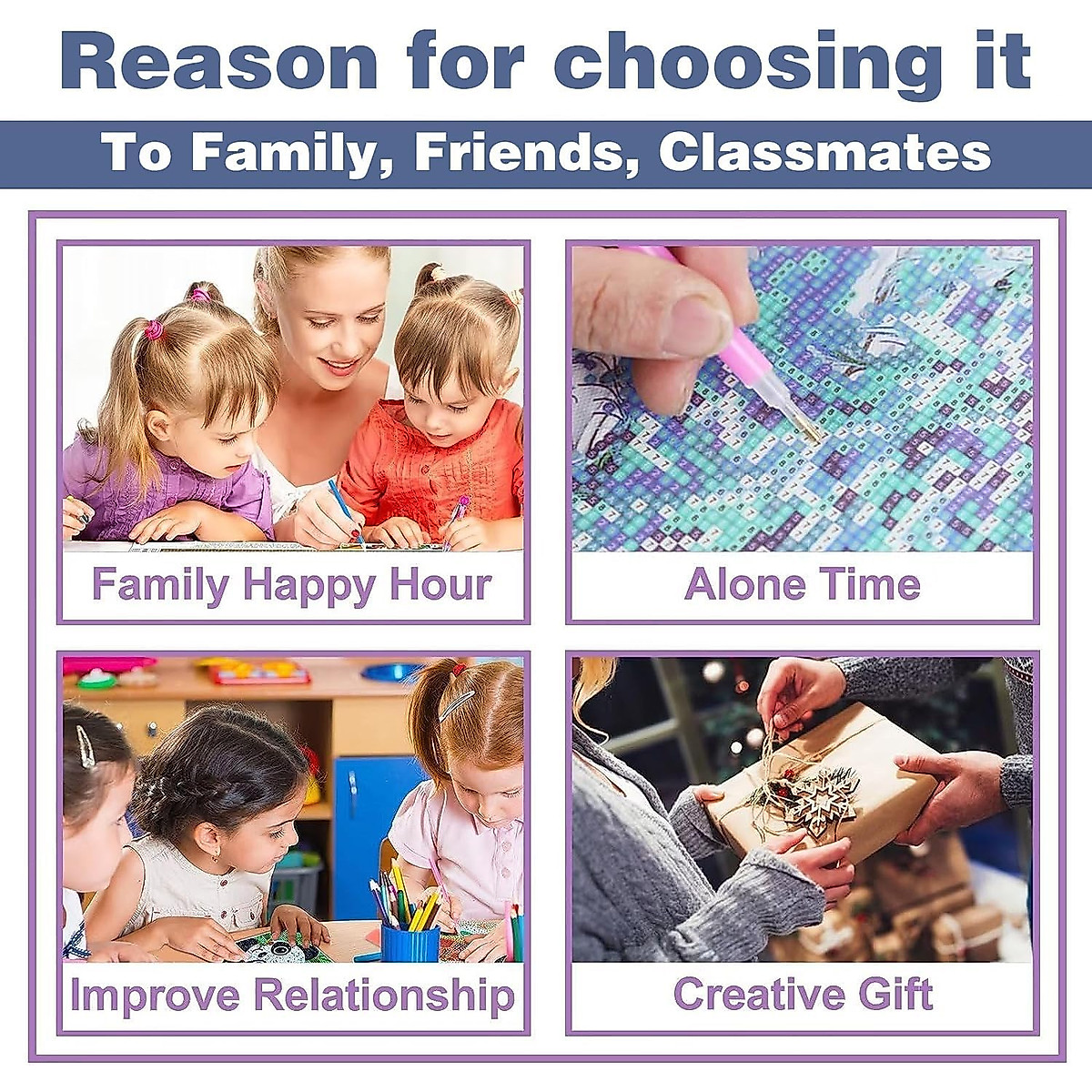 WisonDap Magical Moon Forest Diamond Art Kits for Adults,Moon Landscape Diamond Art Kits Full Drill Crystal Rhinestone Diamond Embroidery Craft Kits for Home Wall Decor Inch12X16