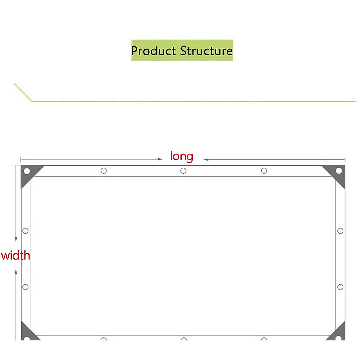WYYZH Thickened HDPE Shading Net Sunblock Shade Cloth Net Tear Resistant Gazebo Shade Net Garden Sun Shade Net for Plants with Grommets (Color : Blue, Size : 6x10m)