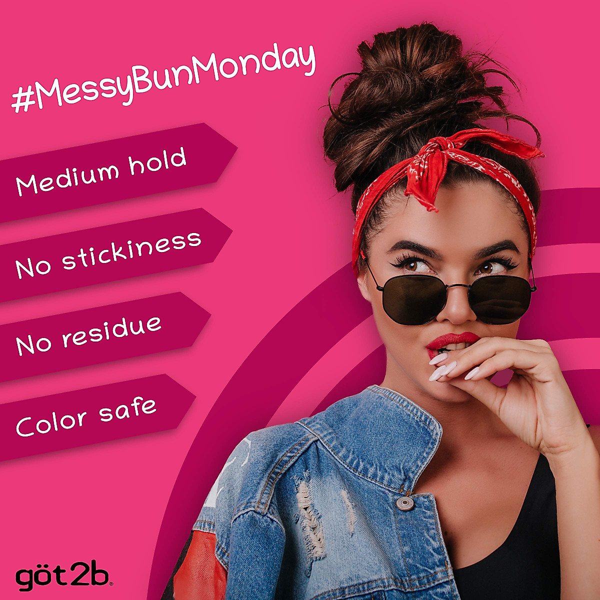 Got2b Volumaniac Bodifying Hair Mousse, 8 oz