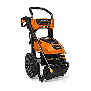 Generac 8888 2700 PSI 1.2 GPM Electric-Powered Residential Pressure Washer, 50-State/CARB Compliant