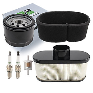 partszen 49065-7007 Oil Filter 11013-0752 Air Filter for Kawasaki FR651V FR691V FR730V FS481V FS541V Lawn Mower Tractor Parts with Tune Up Kit