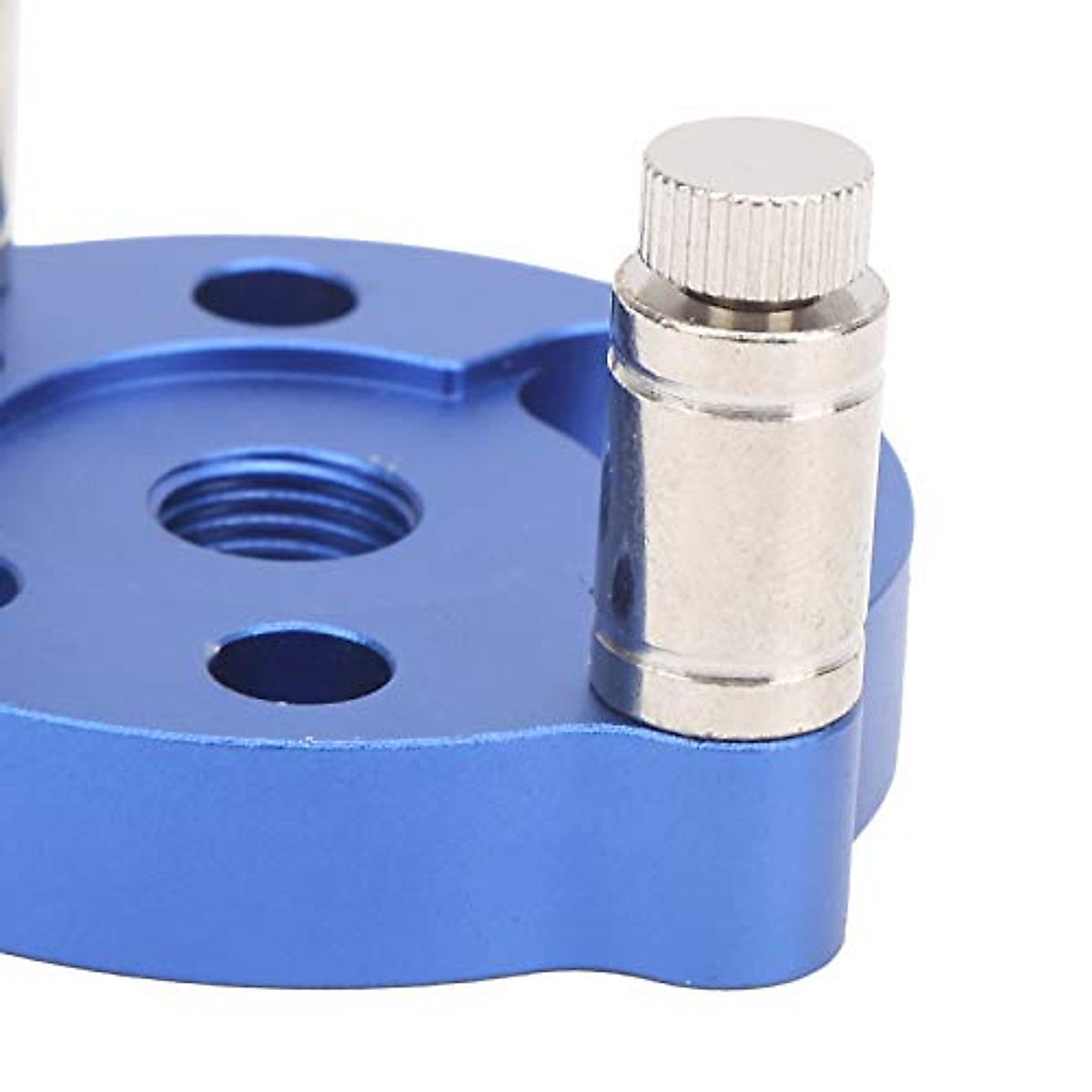 Drill Guide, Self Centering Dowel Jig Kit, Dowel Drill Guide, Aluminum Alloy 3 Hole Drill Bit Guide Jig Positioning Locator, Hole, Jig Accessories