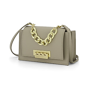 ZAC Zac Posen Earthette Top Handle Crossbody, Smoke Ember