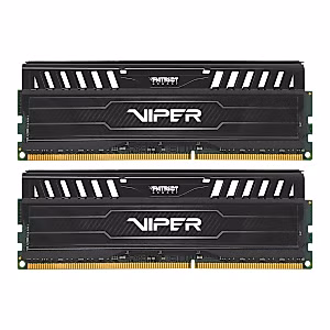 Patriot Memory PV316G160C0K 16GB(2x8GB) Viper III DDR3 1600MHz (PC3 12800) CL10 Desktop Memory with Black Mamba Heatsink