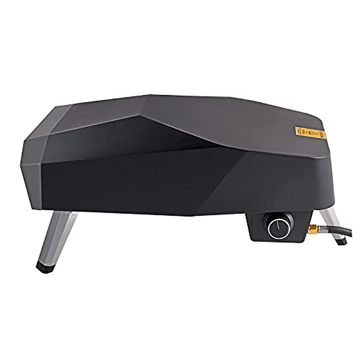 Outdoor Pizza Oven Gas Pizza Oven Portable Outside Ovens - Foldable Feet with Propane Gas Regulator and Hose, Pizza Peel, Stone. 12'' Pizza Maker for Outdoor Cooking