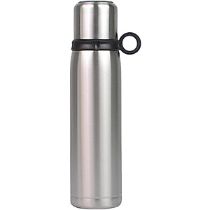 Thermo For Hot Drinks, (SILVER) 20 OZ, BPA-Free, Double Wall Insulated, 304 Stainless Steel Bottle, Vacuum Flask, For Coffee, Chocolate, Tea, Water