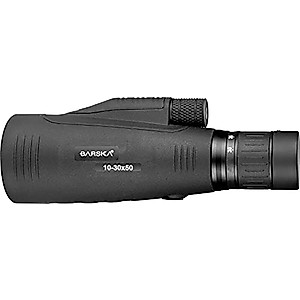 BARSKA 10-30x50mm Blackhawk Precision Zoom Monocular for Bird Watching, Travel, Hunting, Boating, and Camping.