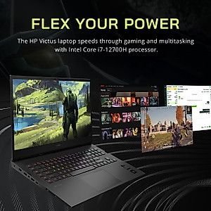 HP OMEN 17.3" 165Hz Gaming Laptop, Core i7-12700H, 64GB DDR5 RAM, 4TB PCIe SSD, Backlit Keyboard, NVIDIA GeForce RTX 3070Ti, HD Webcam, Win 11 Pro, Black, 128GB Hotface Extension Set