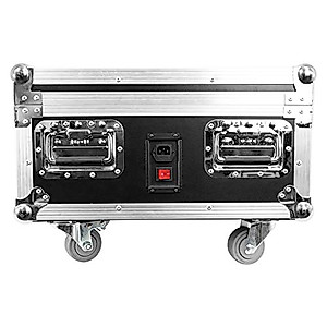 Rockville Battery PAR 50 Black, 10 Pack Rechargeable RGB Wash Lights with Charging Flight Case, Includes RF Remote, 10 Hour Battery Life, Perfect for Events, Parties & DJ Gigs