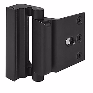 Door Reinforcement Lock ,3" Security Door Lock for Kids,Home Child Proof Door locks Withstand 800 lbs for Inward Swinging Door ,Easy to Install.