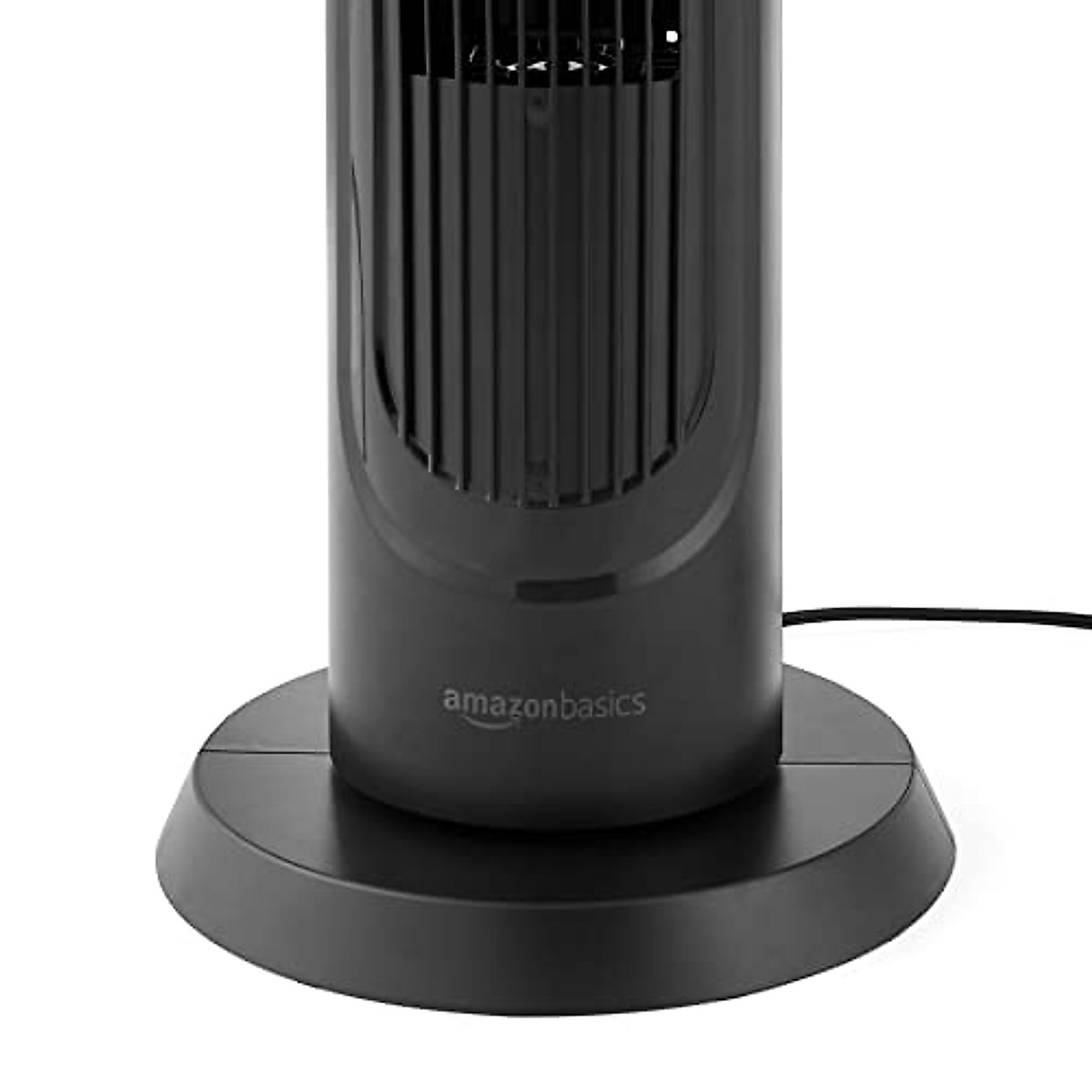 Amazon Basics Digital 40'' 4 Speed Oscillating LED Display Tower Fan with Remote Control and Timer