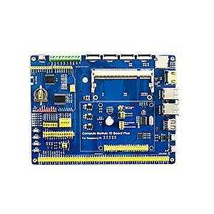 Waveshare Compute Module IO Board Plus Development Composite Breakout Board for Developing with Raspberry Pi CM4S/CM3 CM3L Various Common Use Components