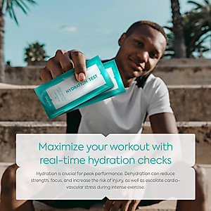 DIAGNOX Hydration Urine Test Strips - Urine Specific Gravity Test Strips for Accurate Hydration Monitoring - Individually Packaged and Clinical Grade [30 Tests]
