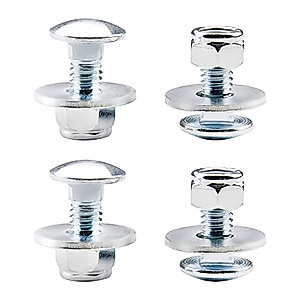 Ganivsor Snowblower Skid Shoe Mounting Bolts Nuts Washers kit for Cub Cadet MTD 710-0451 Replacement