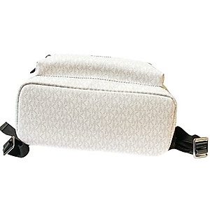 Michael Kors Cooper Large Backpack (Bright White Black)