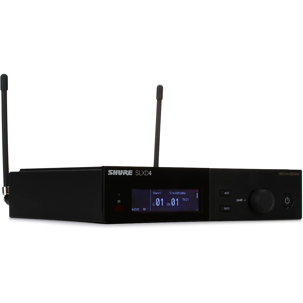 Shure SLXD4 Wireless Receiver (Transmitter Sold Separately)