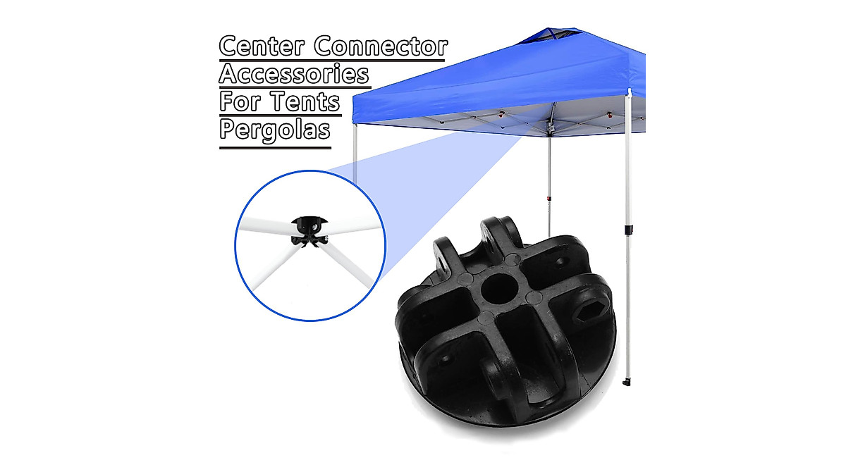 4-Way Roof Center Bracket for Canopy Tents - Durable Replacement Part