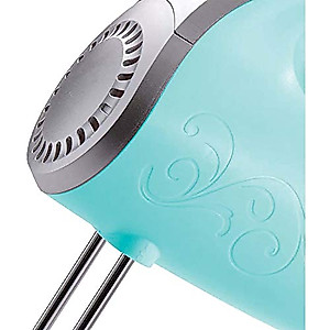 Brentwood HM-48BL Lightweight 5-Speed Electric Hand Mixer, Blue
