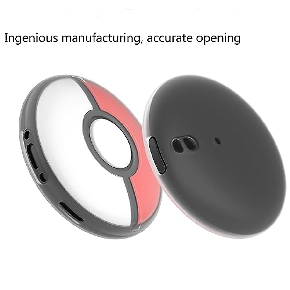 Cover Case for Go Plus,Soft and Comfortable Protective Case with Hand Strap, Silicone Skin Protective Cover Case Compatible with GO Plus Plus +2023, Clear